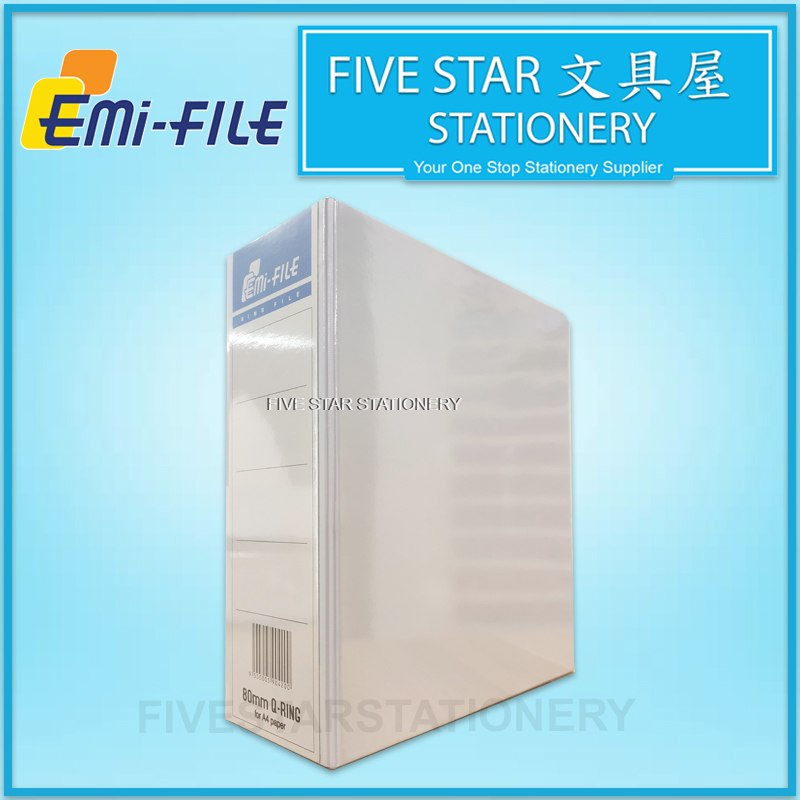 EMI 80MM A4 2O Ring File