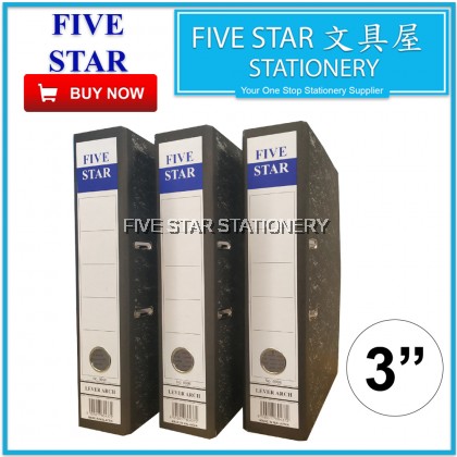 Five Star Lever Arch File 3" Folder 8998 Office School Filing Document